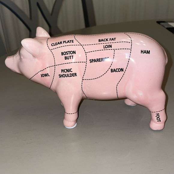Other | Pig With Section Diagram | Poshmark
